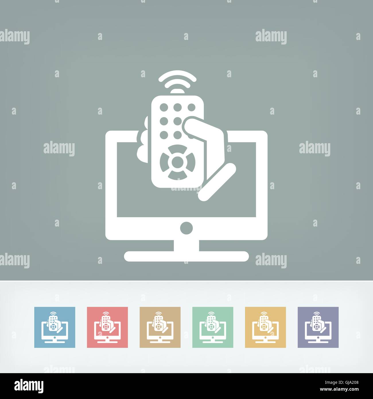 Tv remote controller Stock Vector Image & Art - Alamy