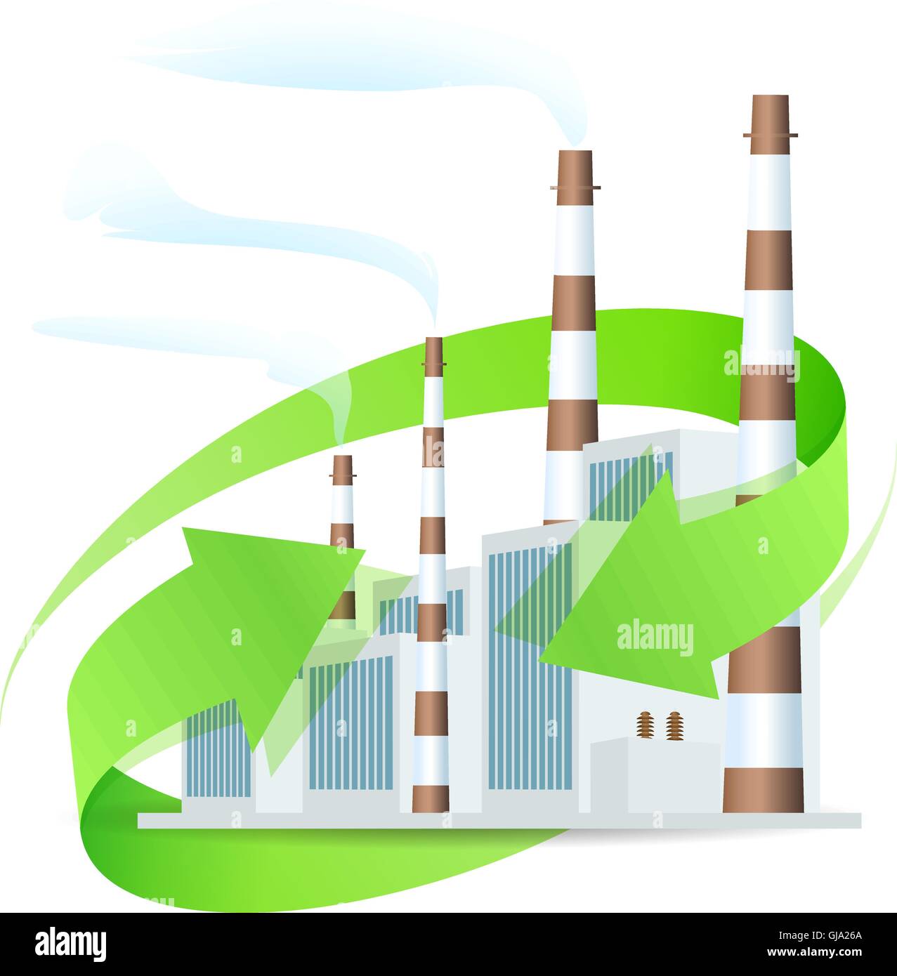 Power Plant Icon Stock Vector Image & Art - Alamy