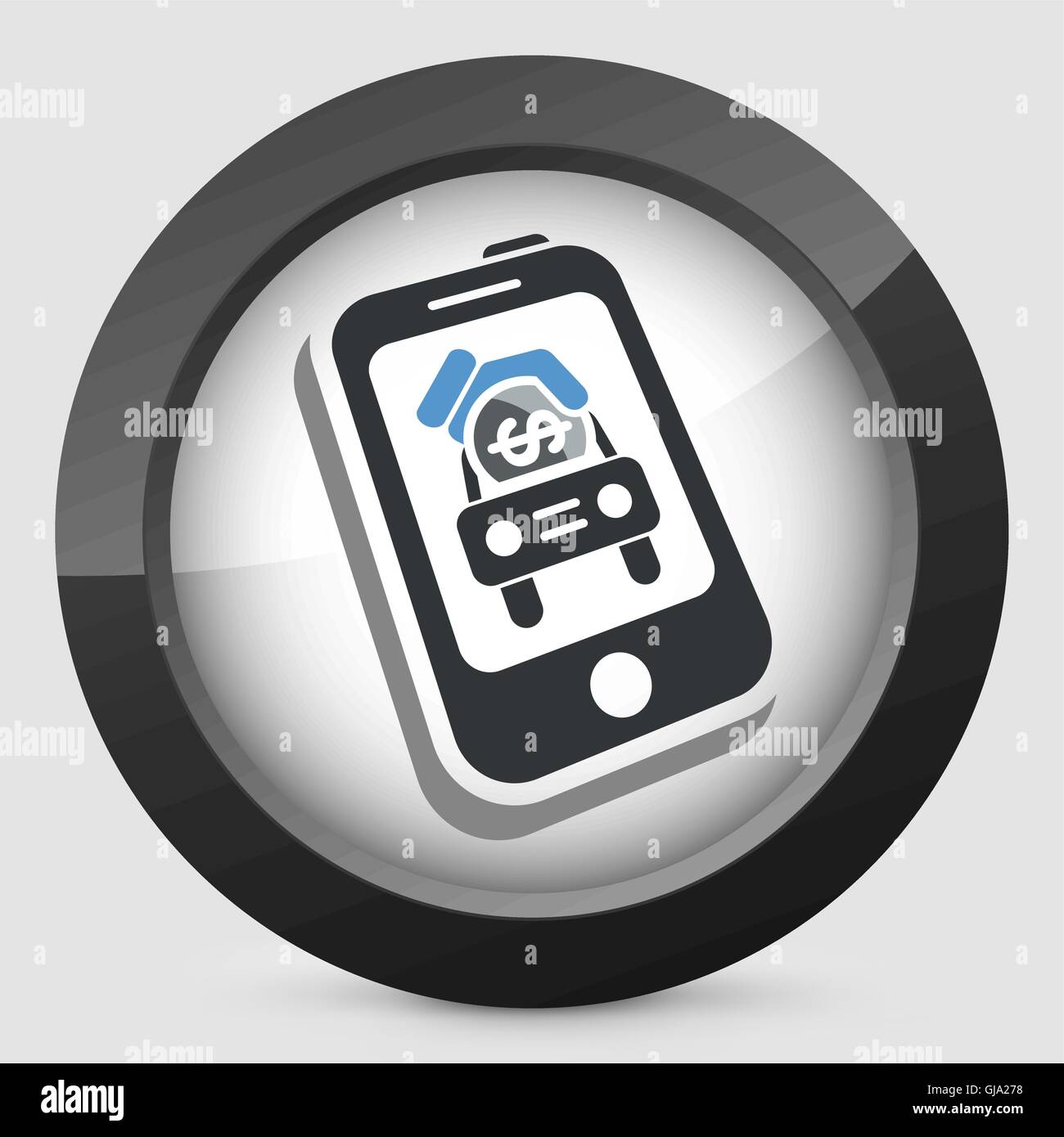 Automotive mobile icon Stock Vector Image & Art - Alamy