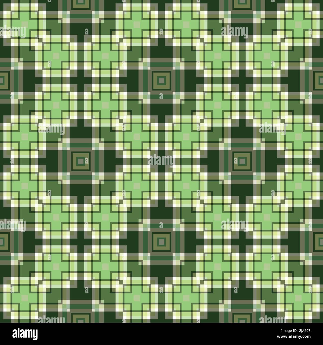 Green check pattern Stock Vector Images - Alamy