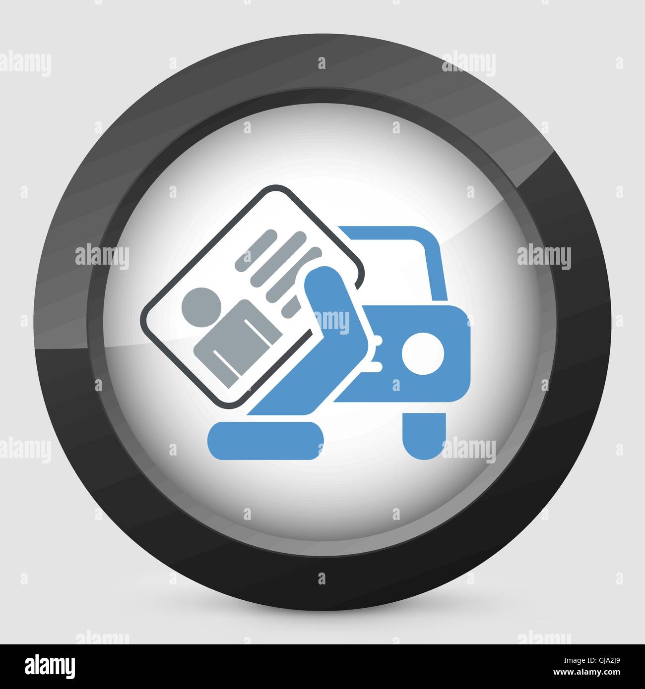 Car document icon Stock Vector Image & Art - Alamy