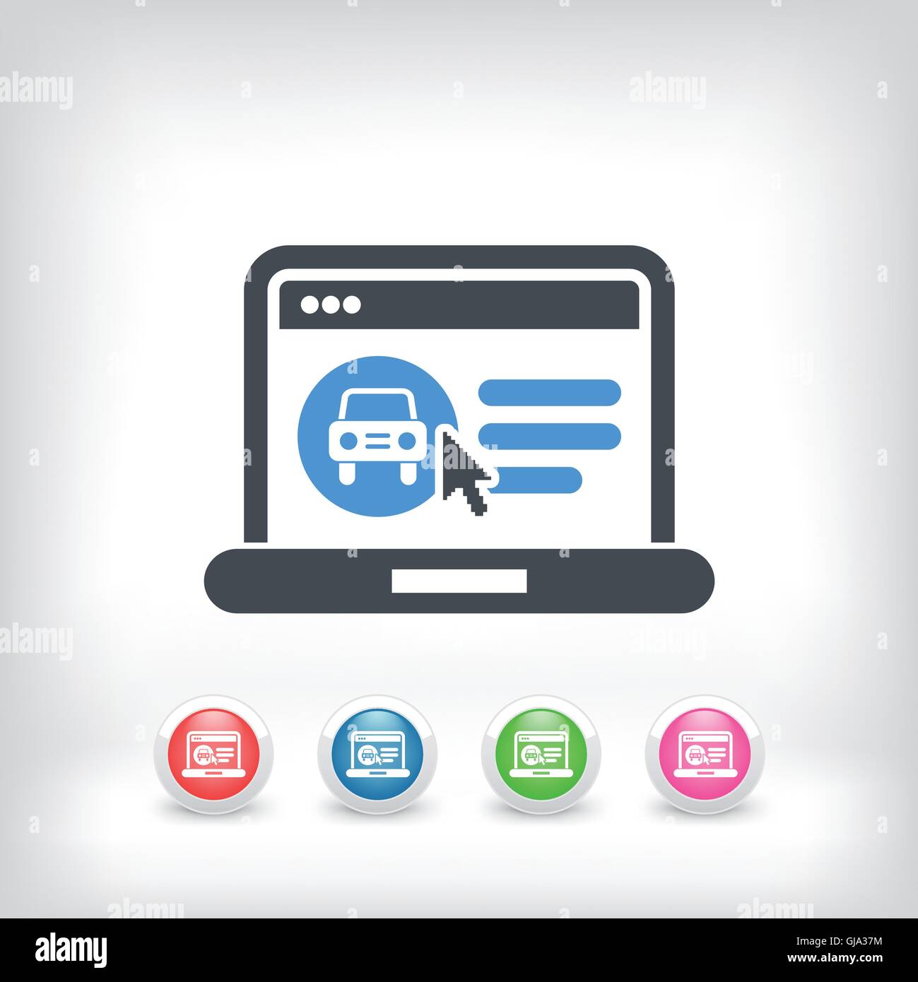 Car commerce website Stock Vector Image & Art - Alamy