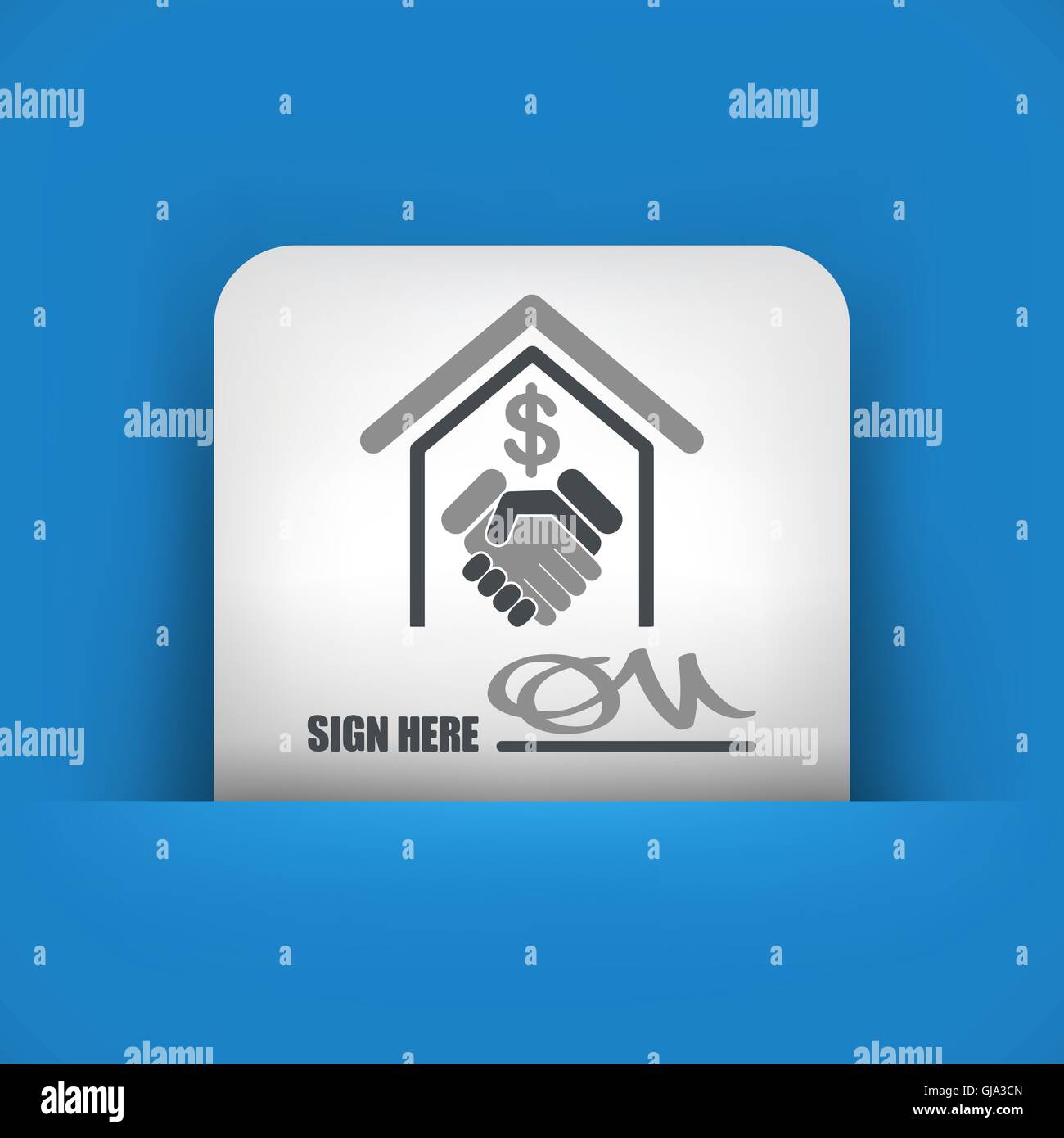 Banking agreement Stock Vector Images - Alamy
