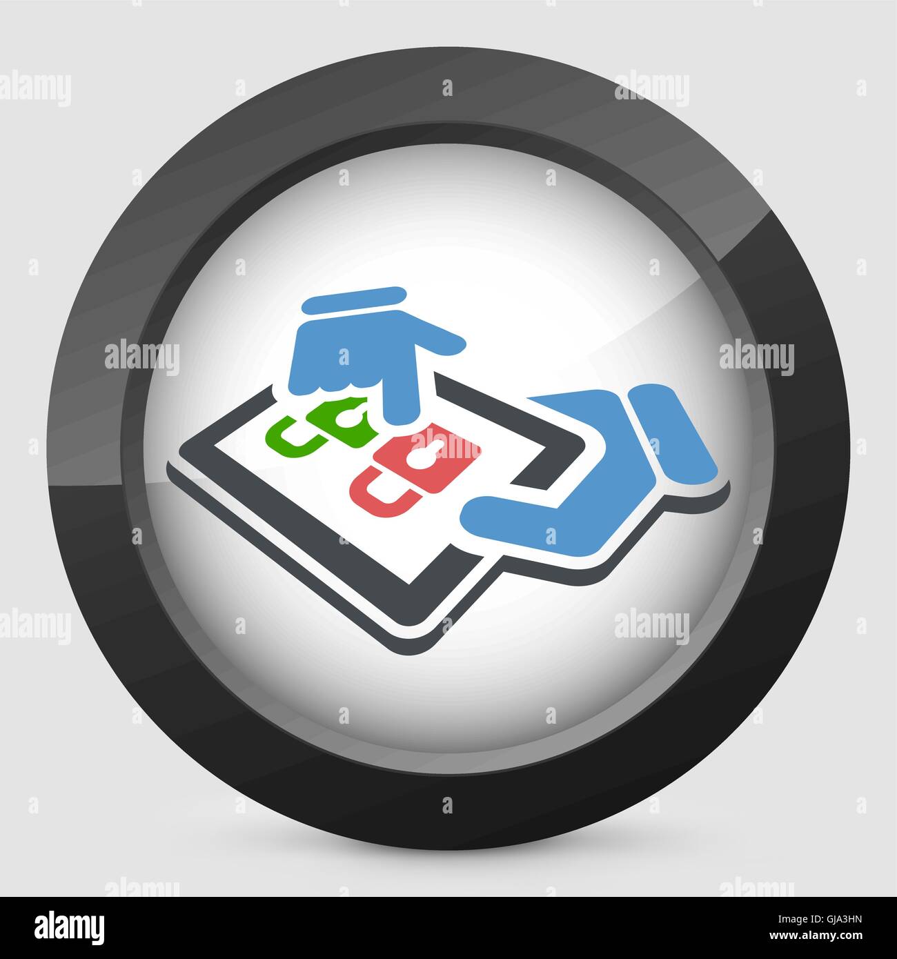 Secure access is blocked Stock Vector Images - Alamy