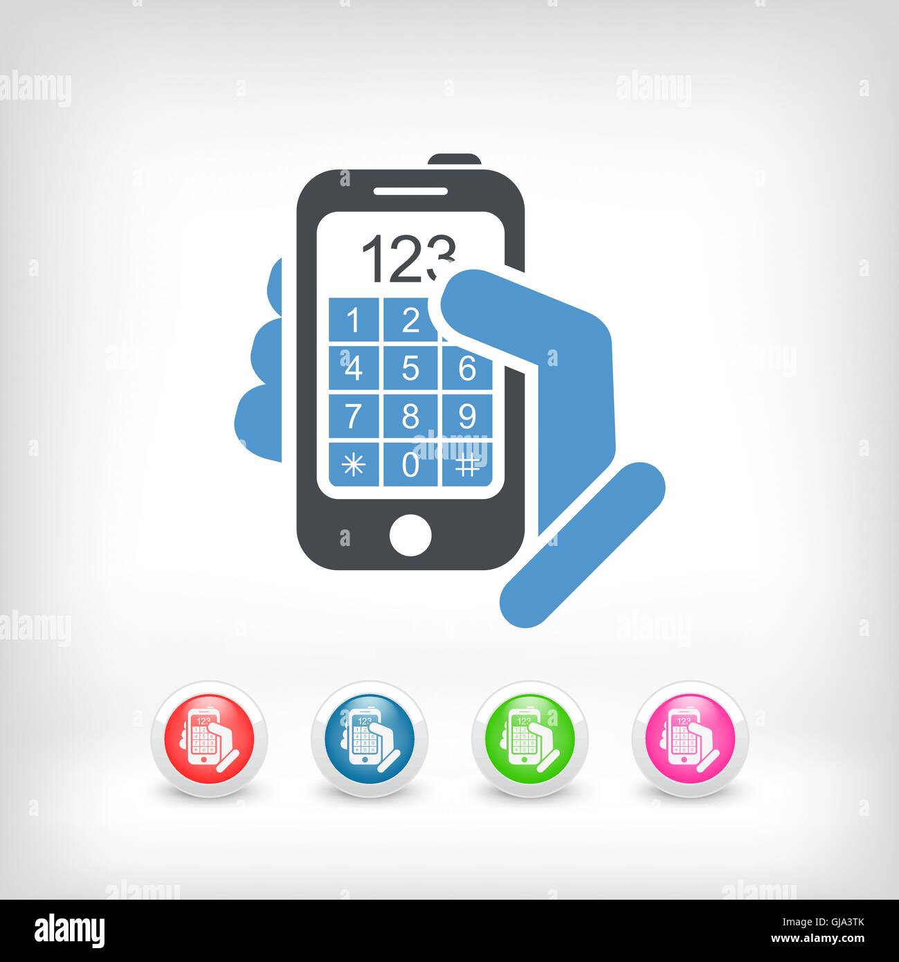 Call phone icon concept Stock Vector Image & Art - Alamy