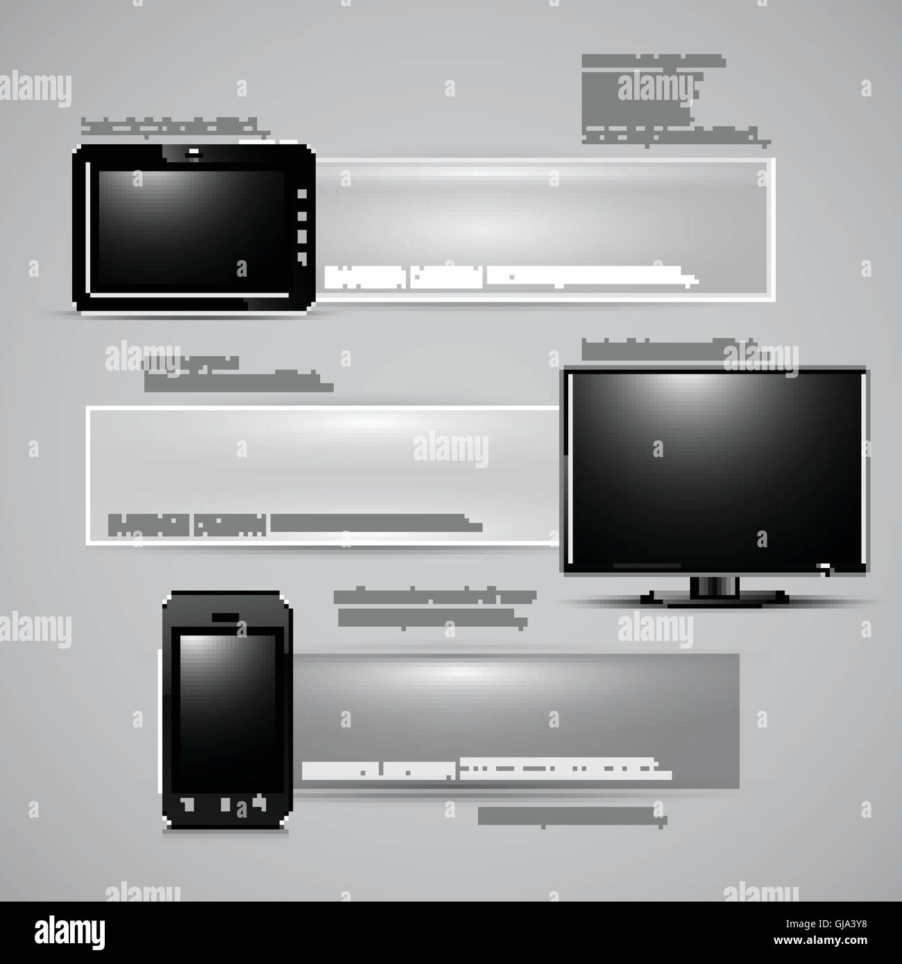 Digital product Stock Vector Images - Alamy