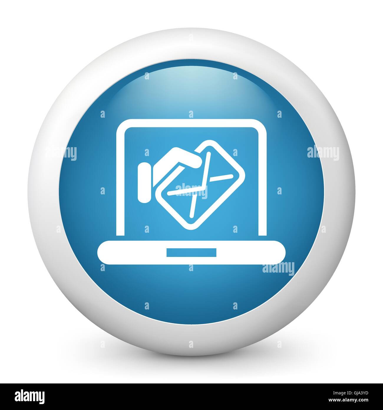 Computer mail icon Stock Vector Image & Art - Alamy