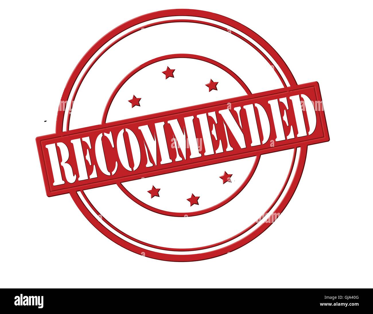 Stars recommended Stock Vector Images - Alamy