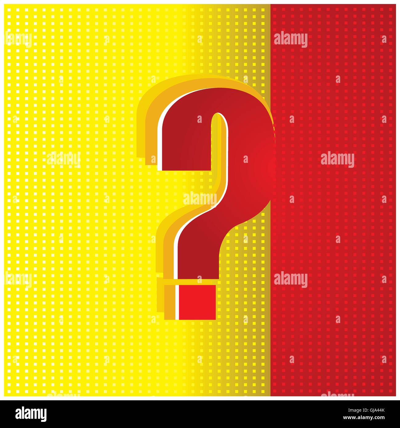 White confusion sign expression Stock Vector Images - Alamy