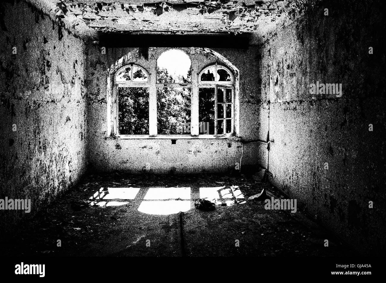 Room, empty, window Stock Photo - Alamy