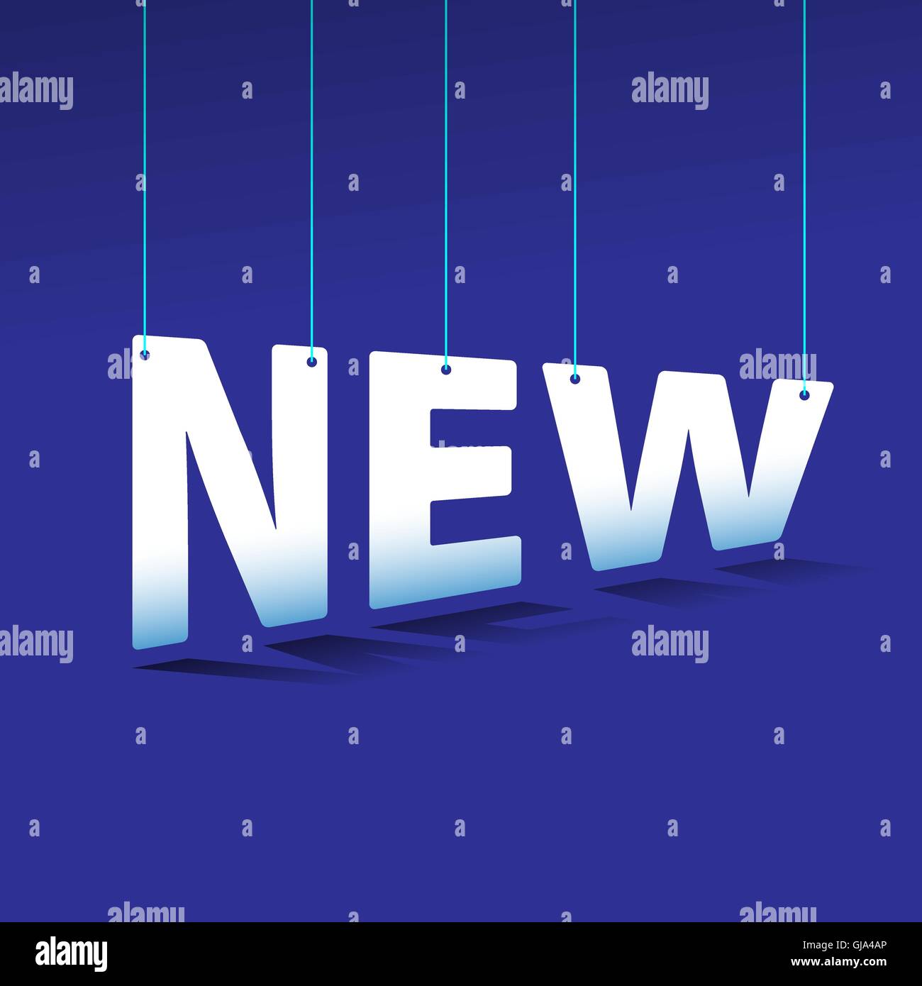 New word text sign Stock Vector Images - Alamy