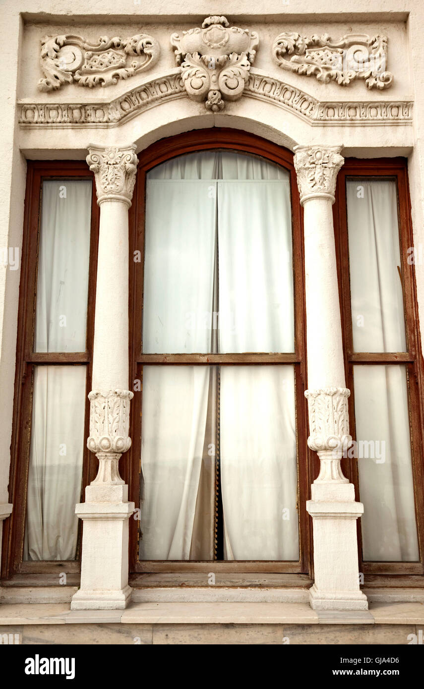 Architecture, window, palace, Istanbul Stock Photo - Alamy
