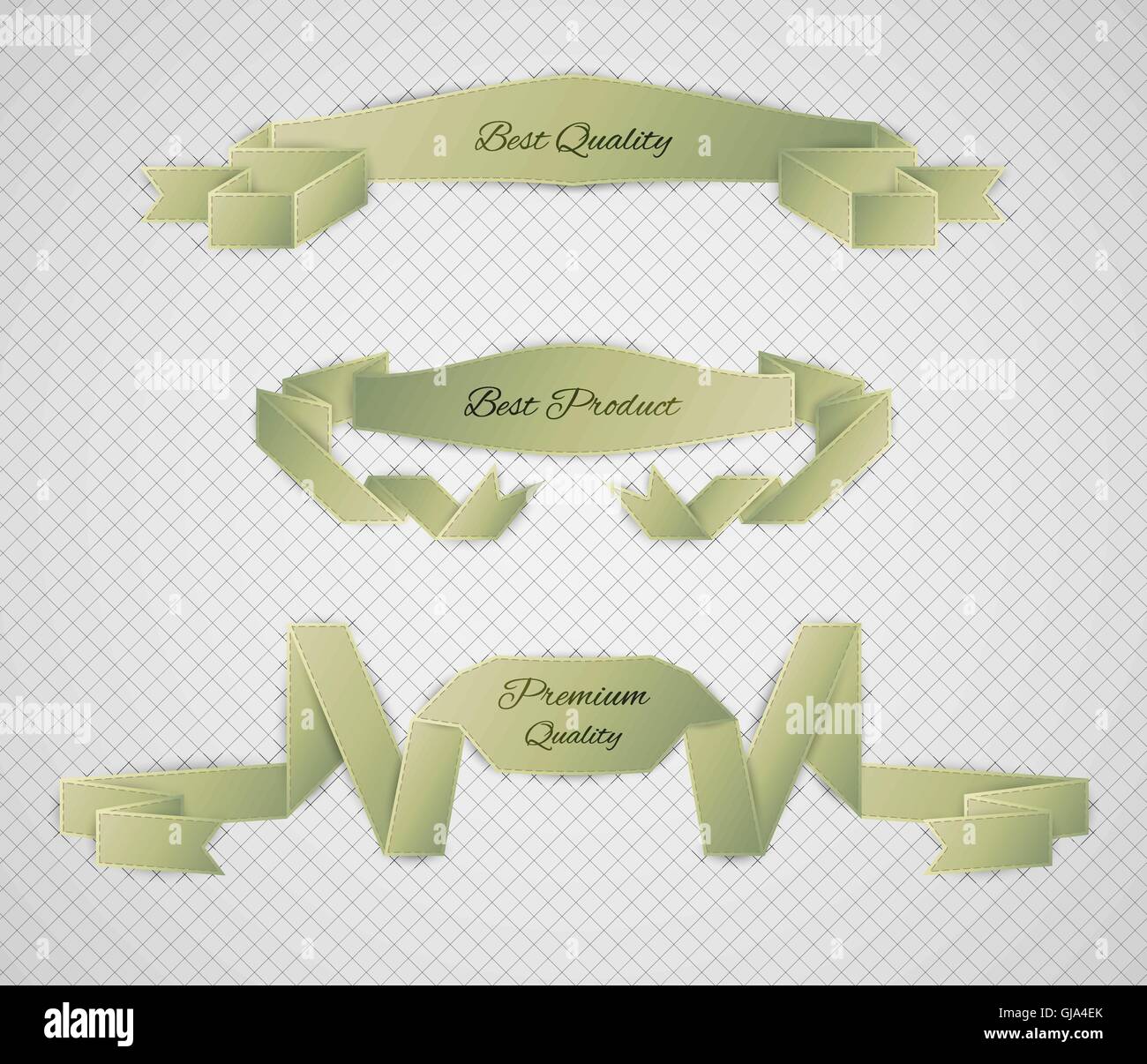 green quality label Stock Vector Image & Art - Alamy