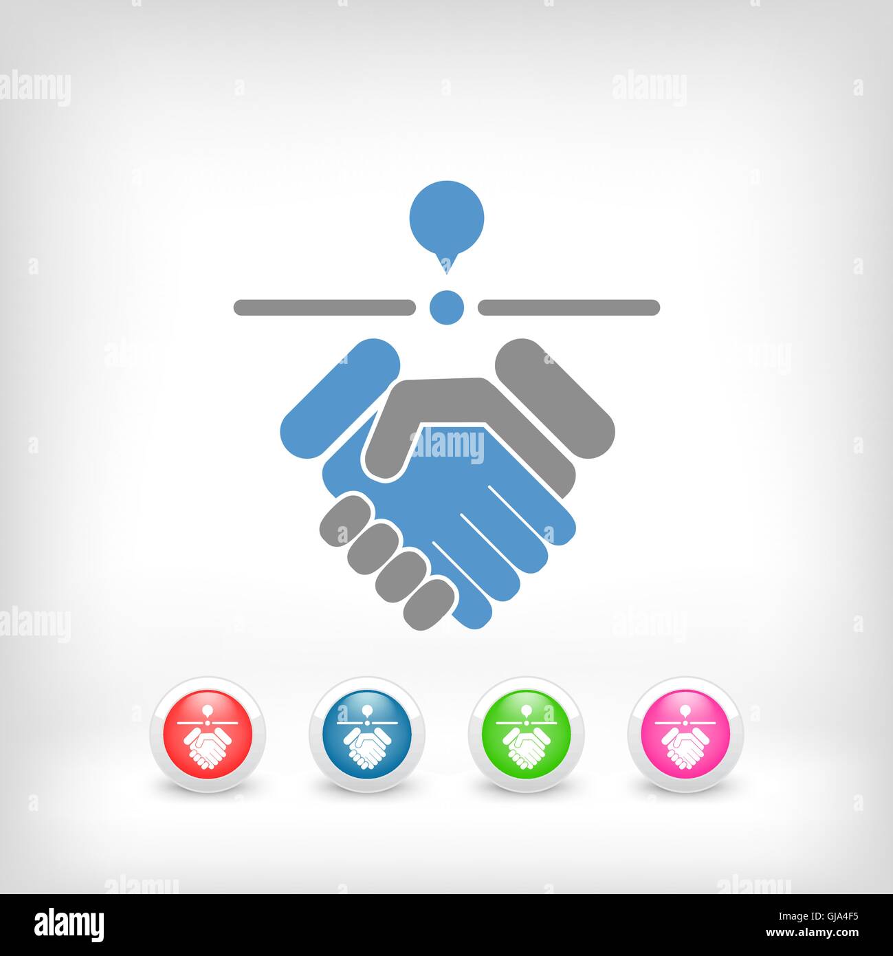 Meeting point location icon hi-res stock photography and images - Alamy