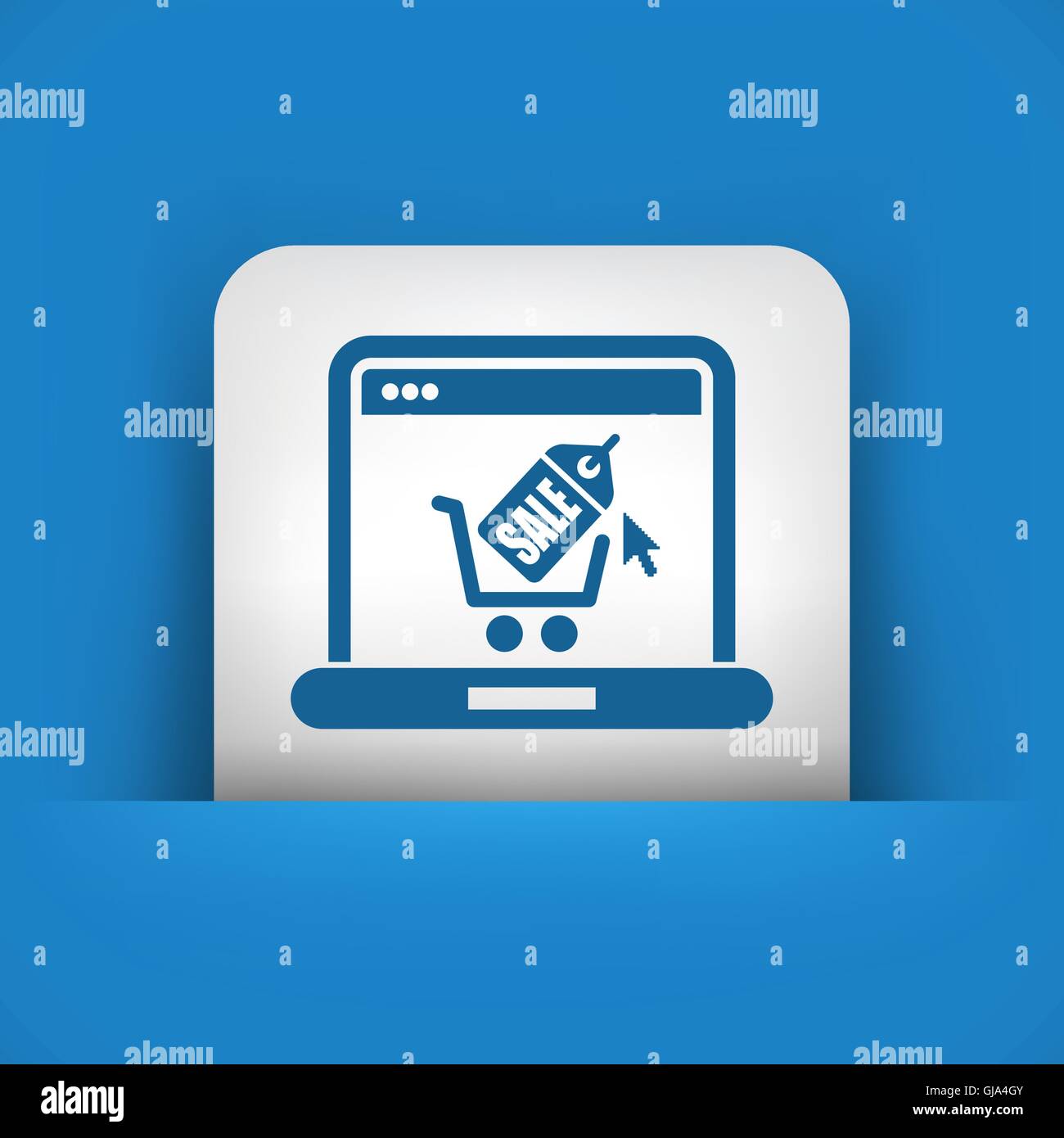Buy online icon Stock Vector Images - Alamy