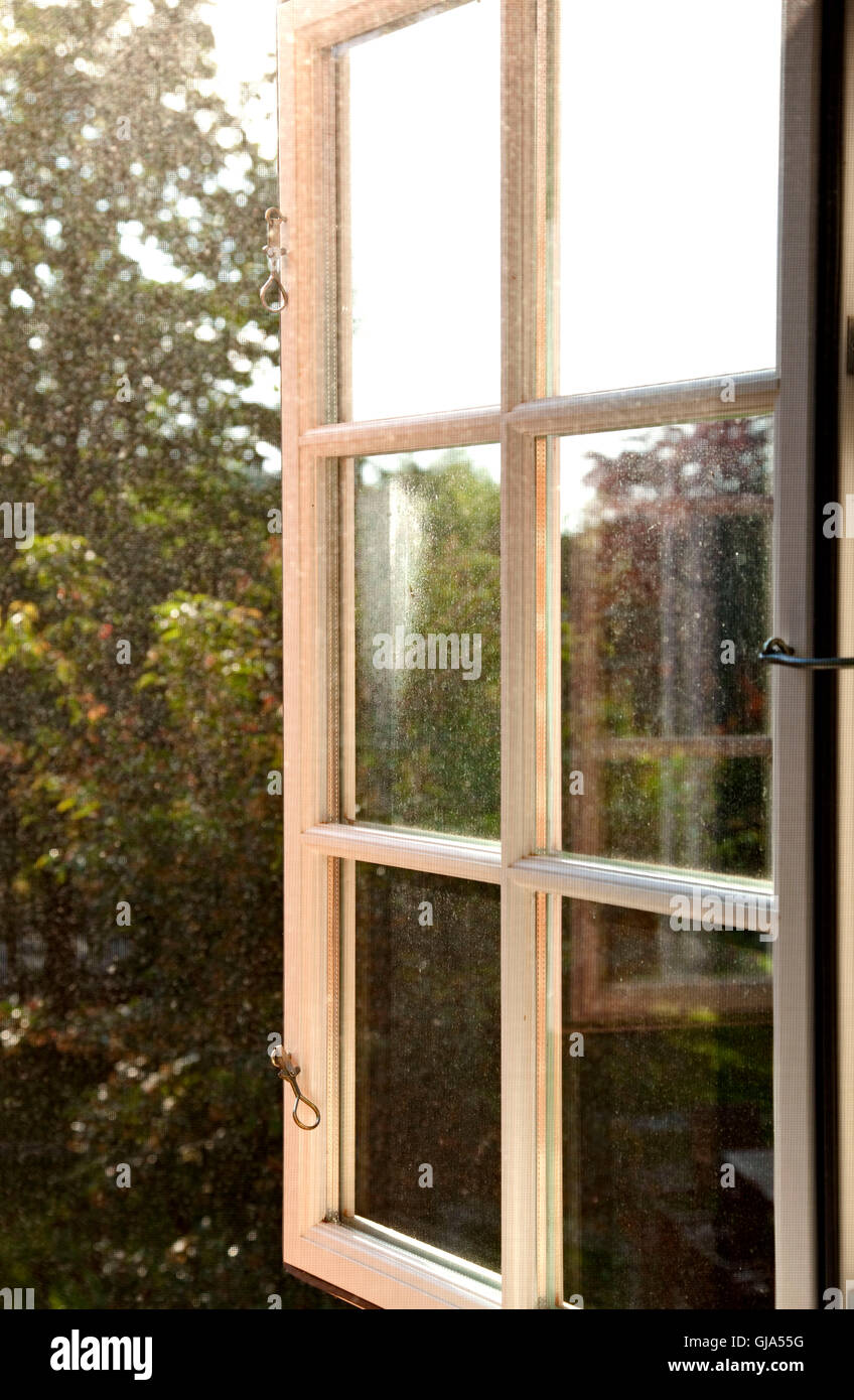 Window, nature, view, summer Stock Photo - Alamy