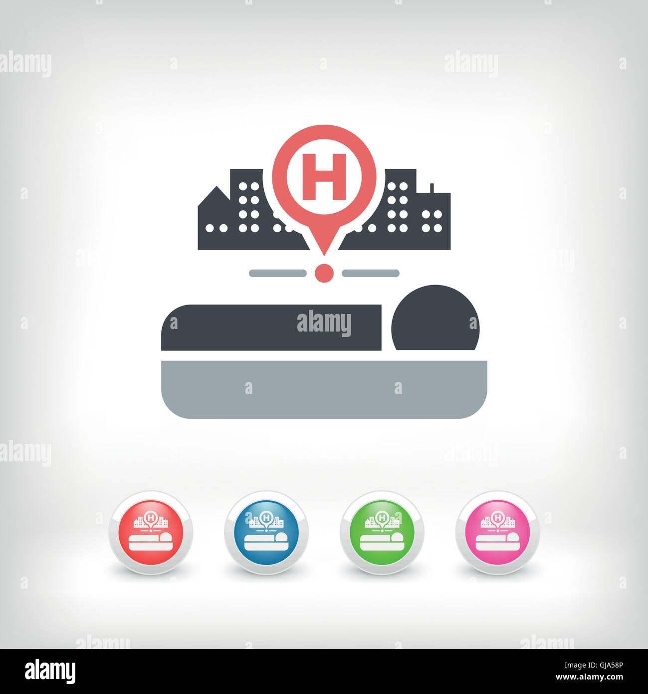 Hospital call Stock Vector Images - Alamy