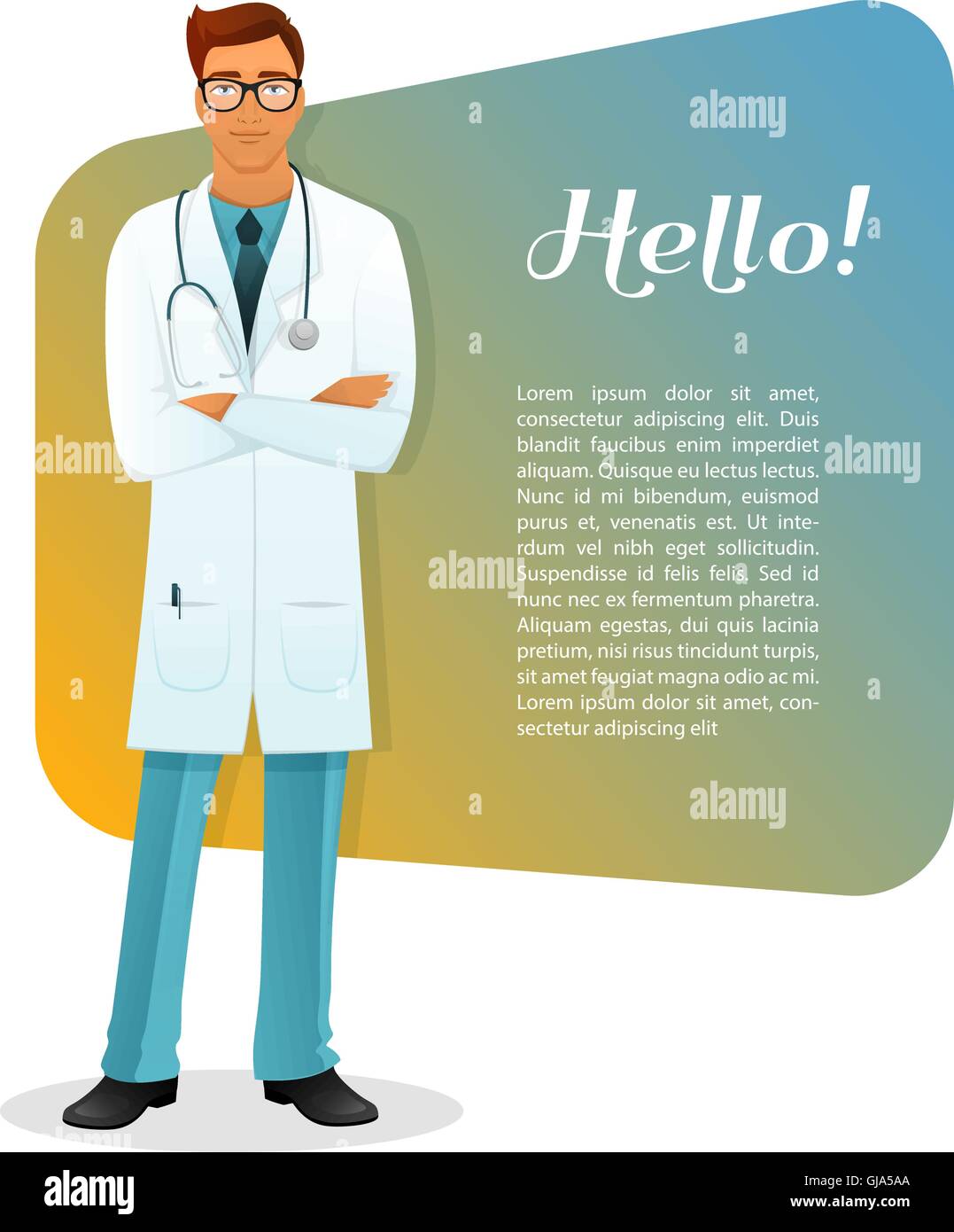 Doctor human Stock Vector Images - Alamy