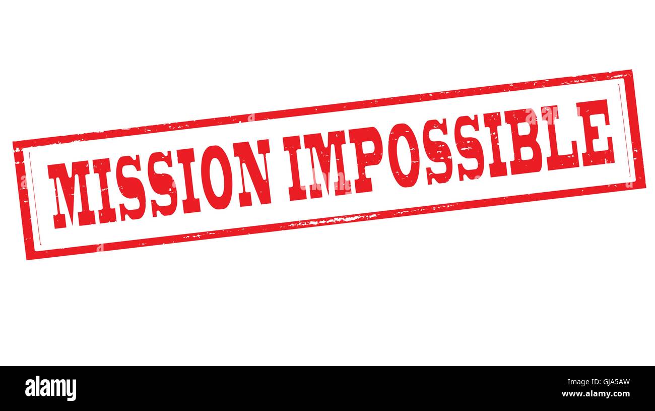 Mission impossible Stock Vector Images - Alamy