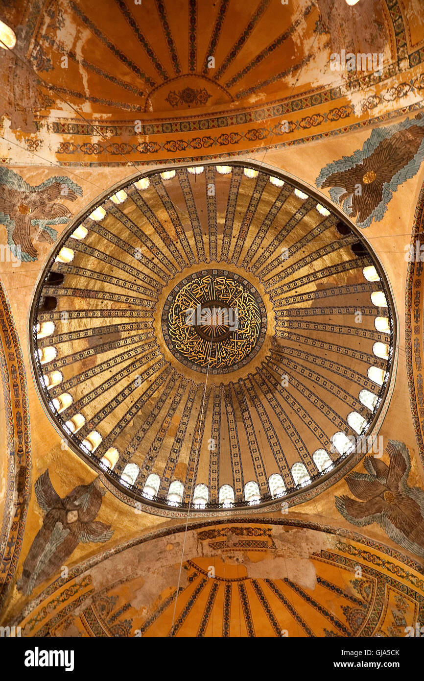 Hagia Sophia, architecture, structure, dome Stock Photo - Alamy