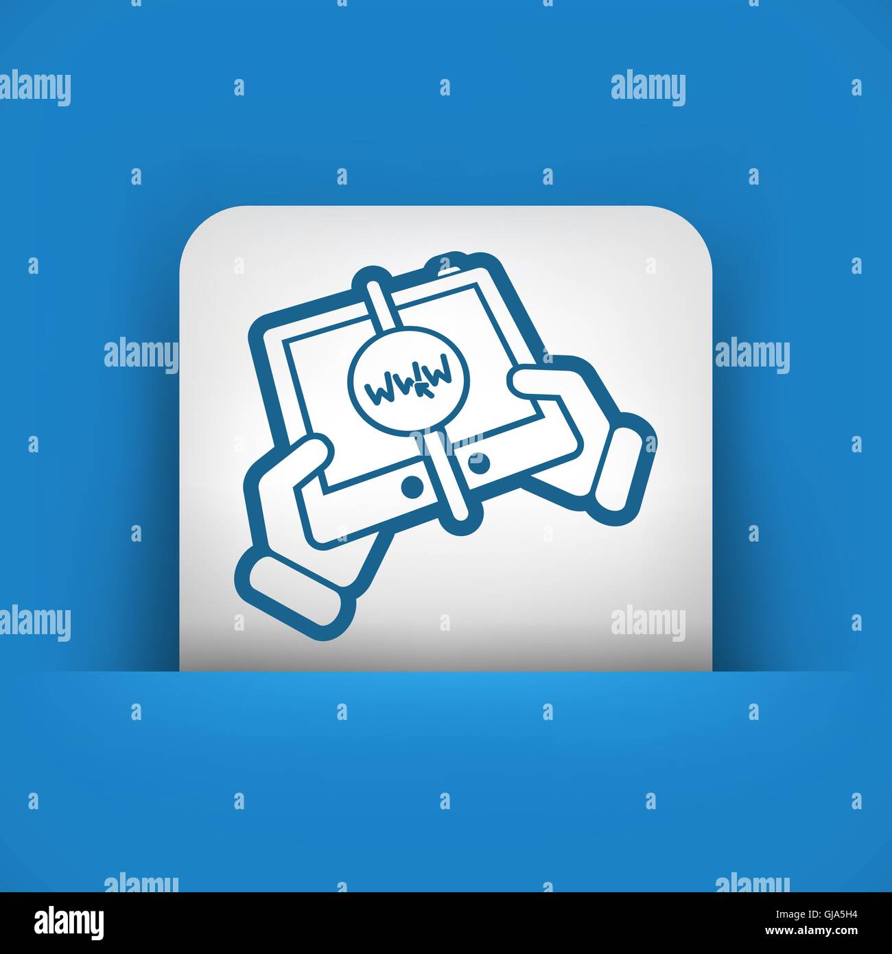 Web connection sharing Stock Vector Image & Art - Alamy