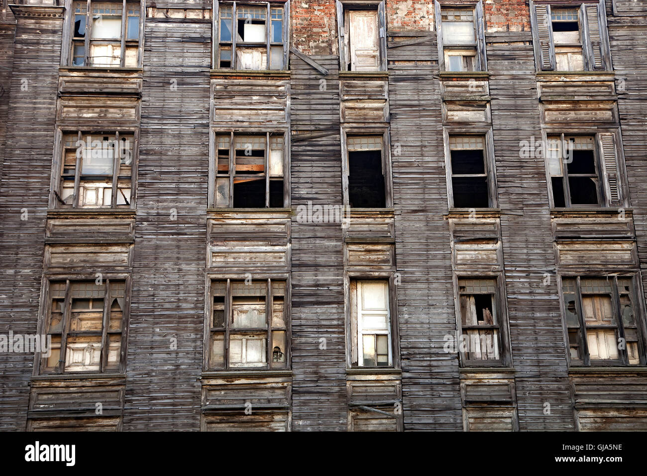 Wooden house, house, architecture, decayed Stock Photo - Alamy