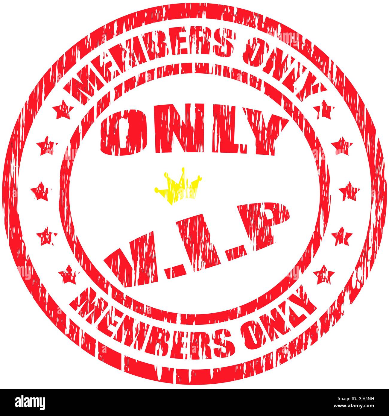 Members only illustration Stock Vector Images - Alamy