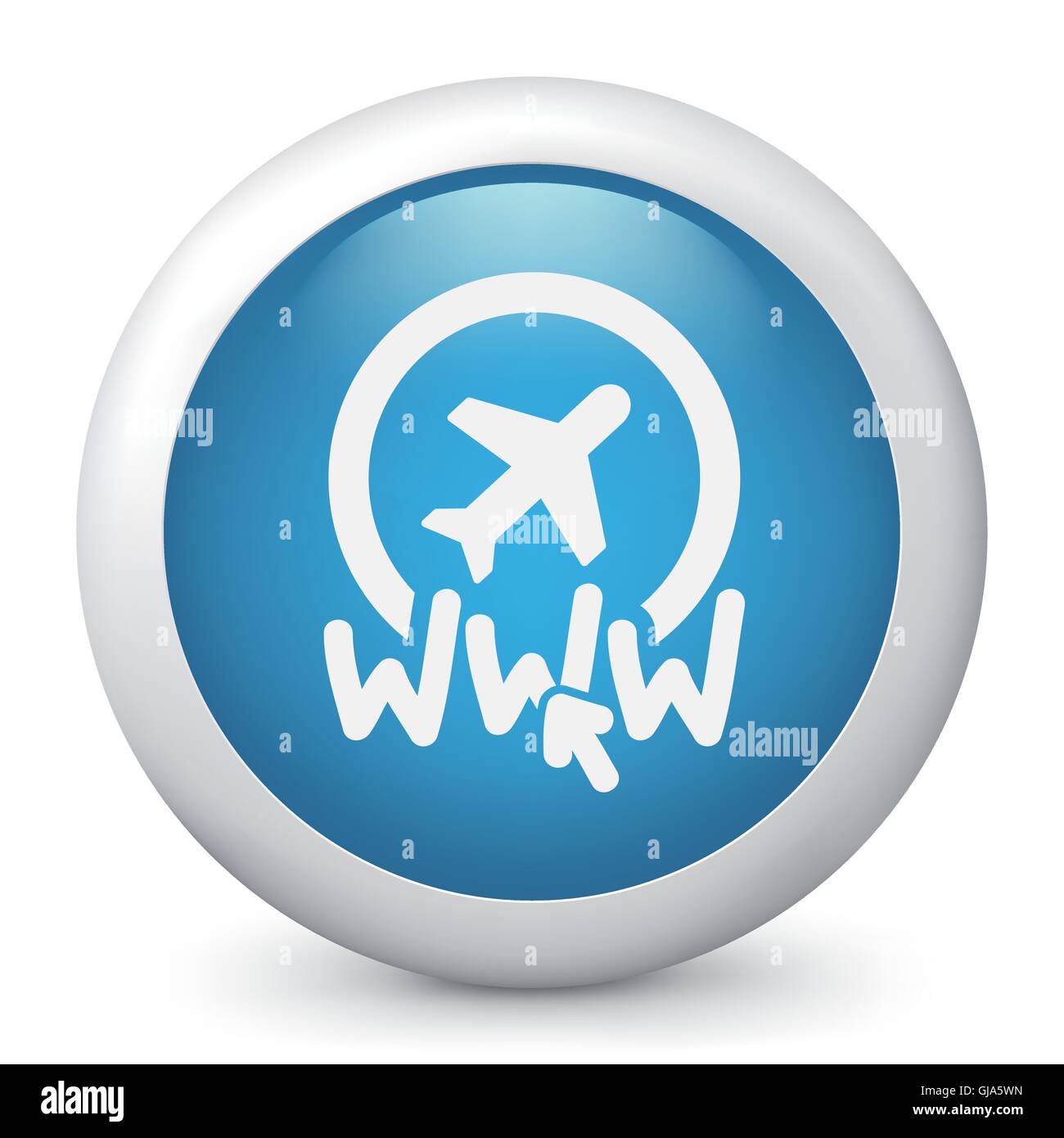 Website travel agency icon hi-res stock photography and images - Alamy