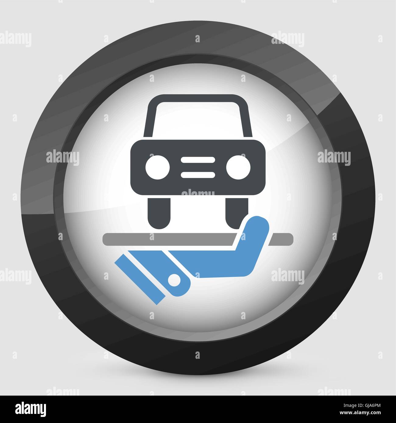 Servicing car Stock Vector Images - Alamy