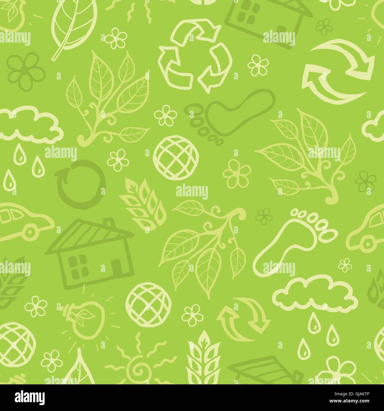 Environmental seamless pattern background Stock Vector Image & Art - Alamy