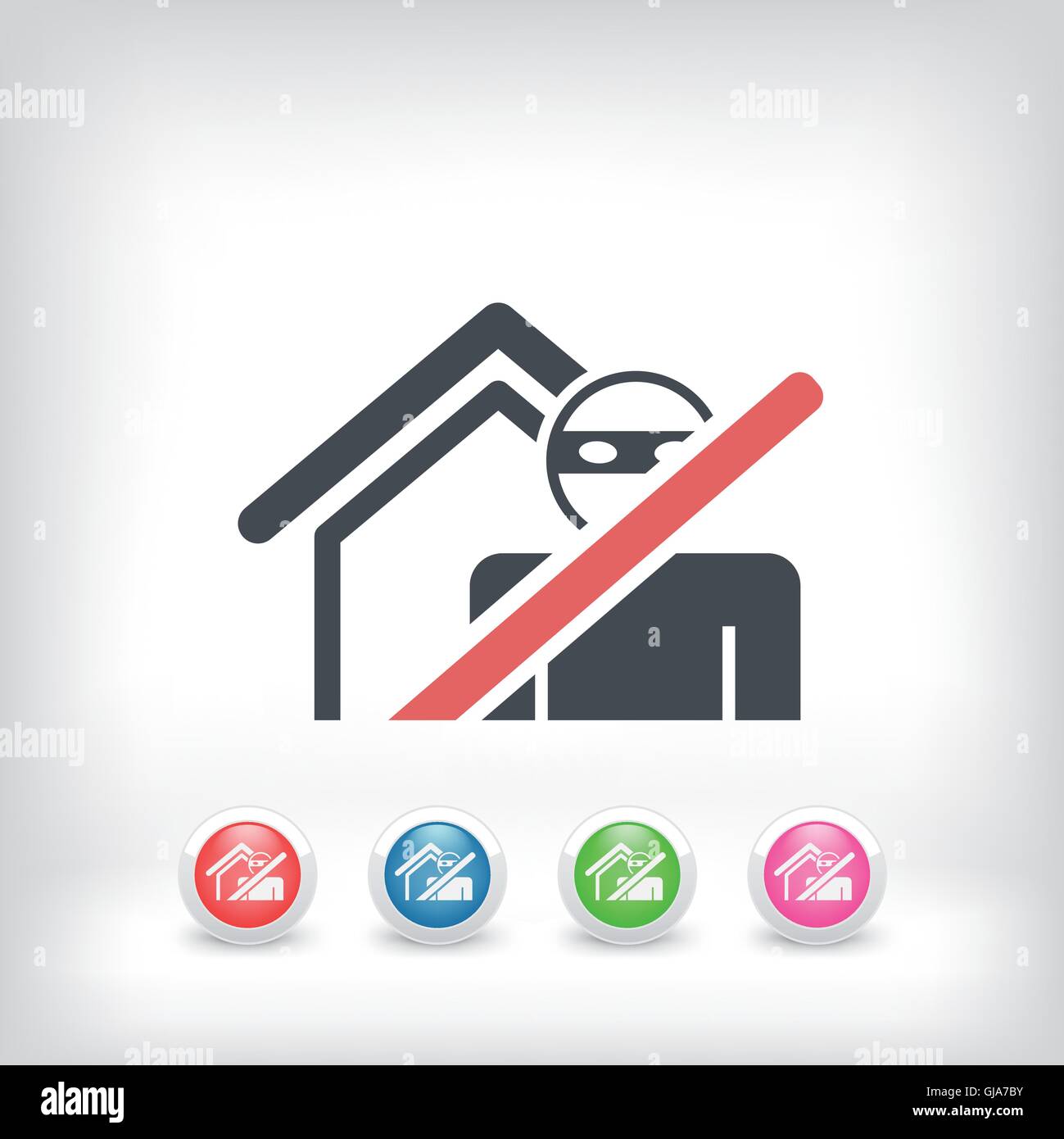 Thief security icon Stock Vector Image & Art - Alamy