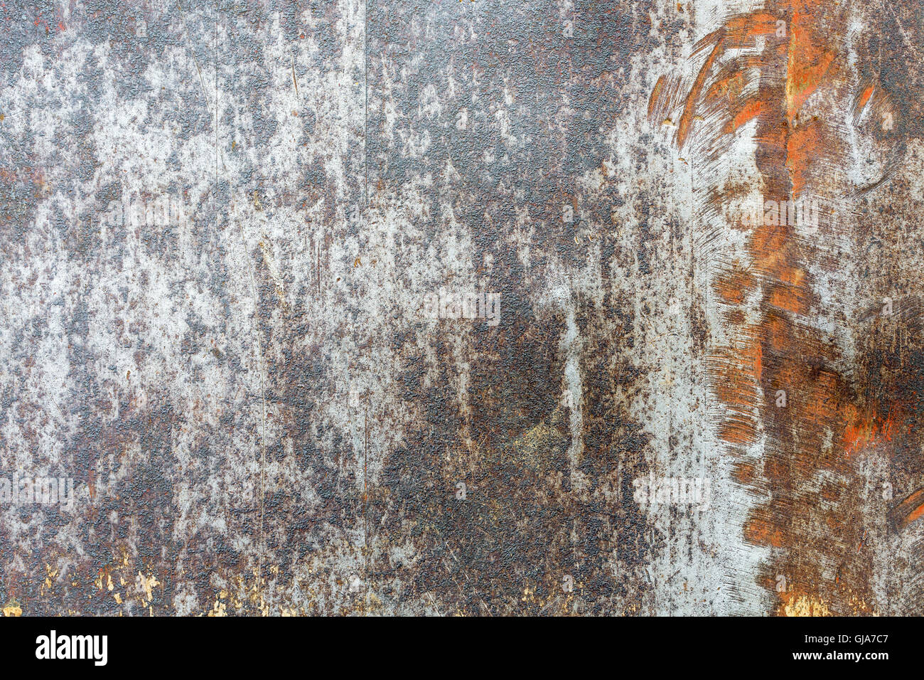 Rusty and damaged metal background with scratches Stock Photo - Alamy