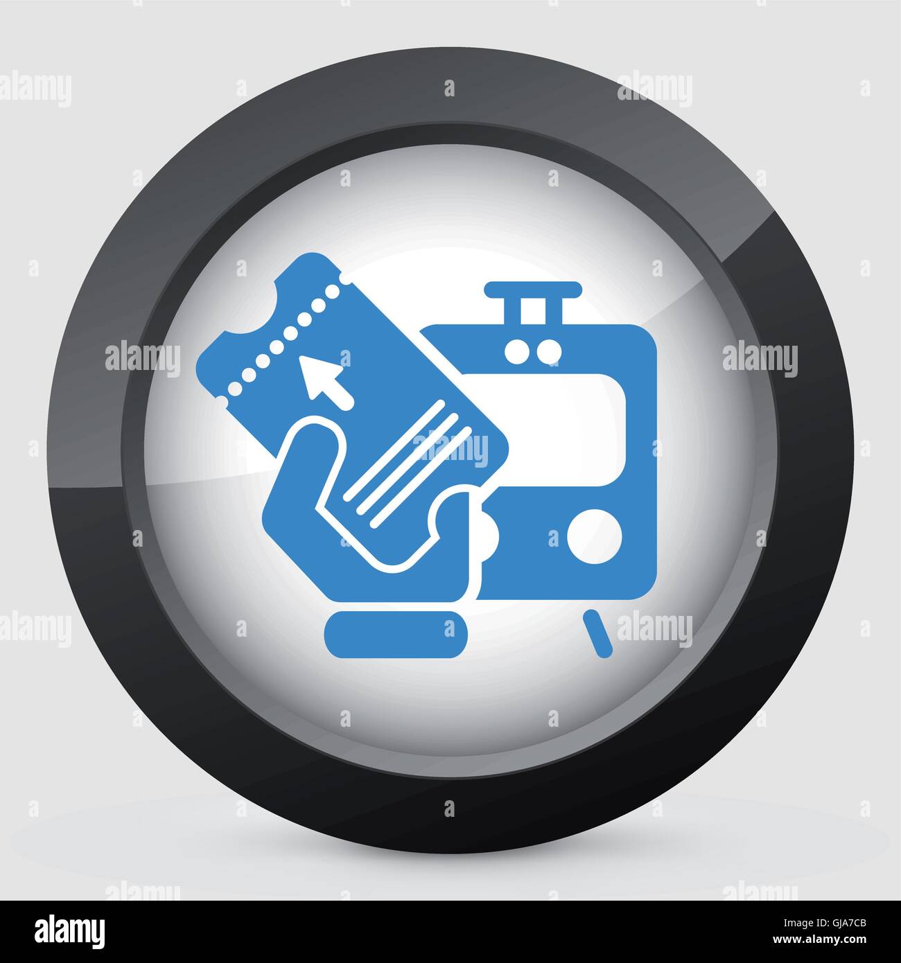 Rail ticket check Stock Vector Images - Alamy