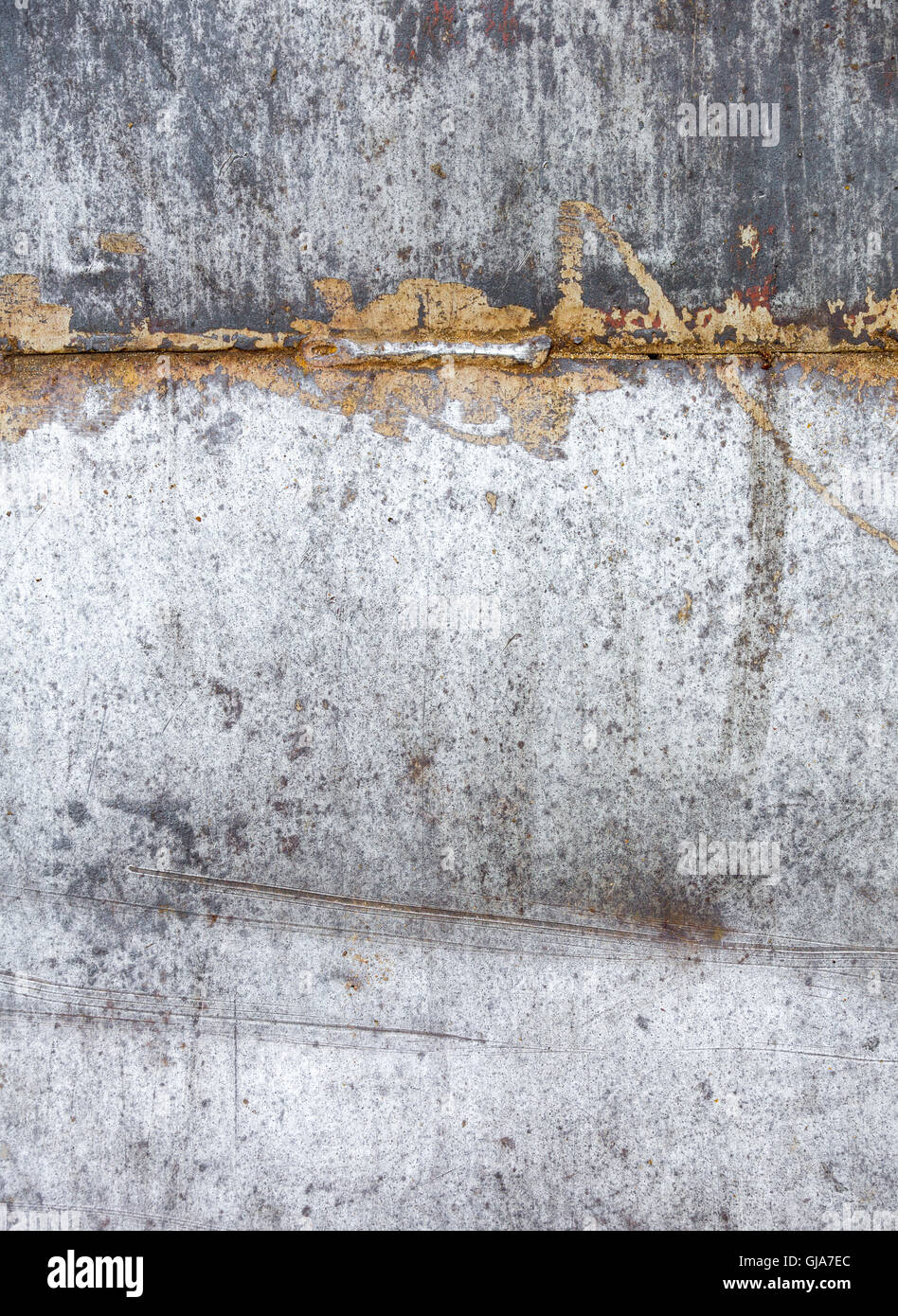 Rusty and damaged metal texture with scratches Stock Photo - Alamy