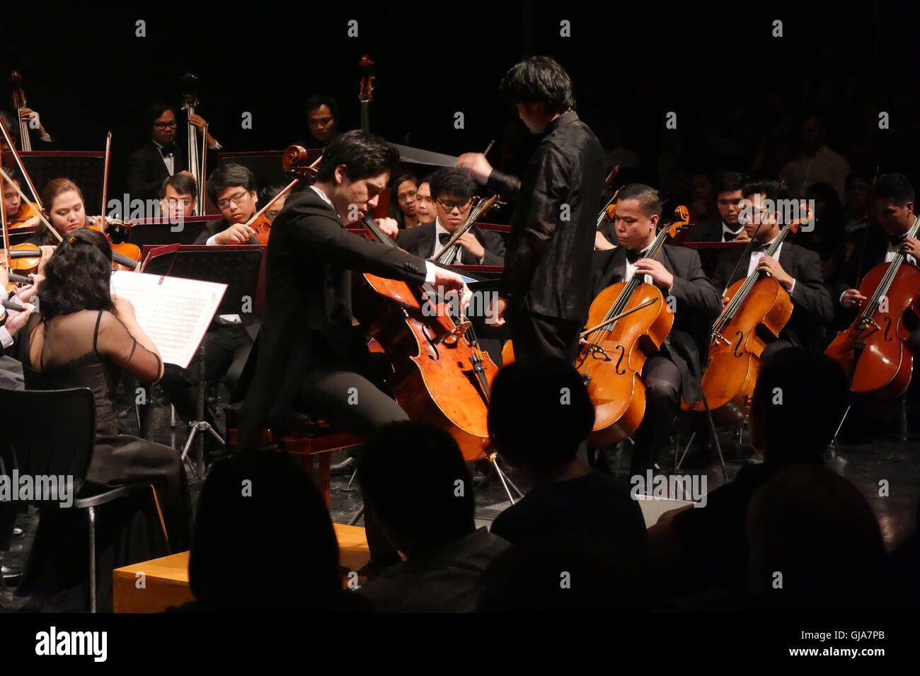 Makati, Philippines. 13th Aug, 2016. Isang Enders with Darrell Ang as ...