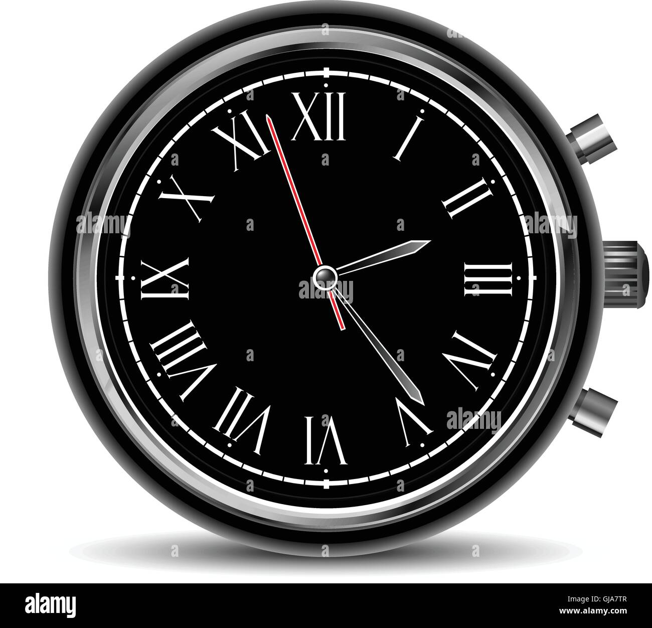 Mechanism of clocks Stock Vector Images - Alamy