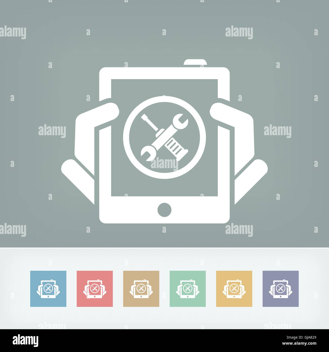 Device setting icon Stock Vector Image & Art - Alamy