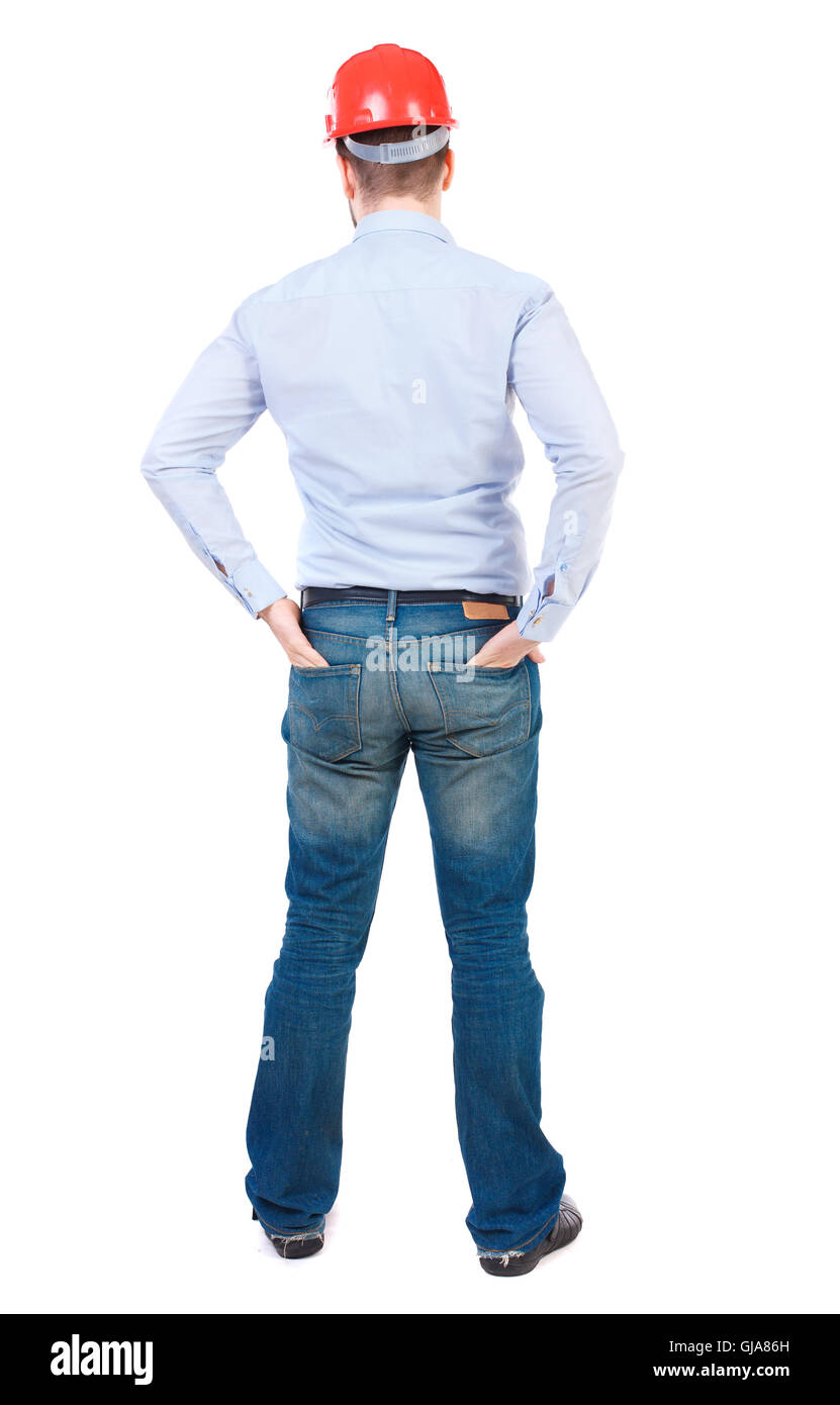 Model backview Cut Out Stock Images & Pictures - Alamy