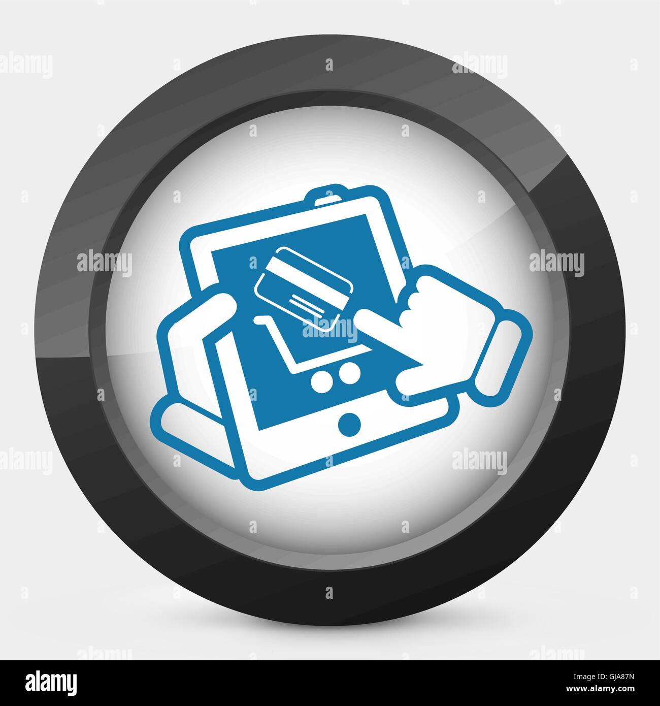 Web shopping icon Stock Vector Image & Art - Alamy