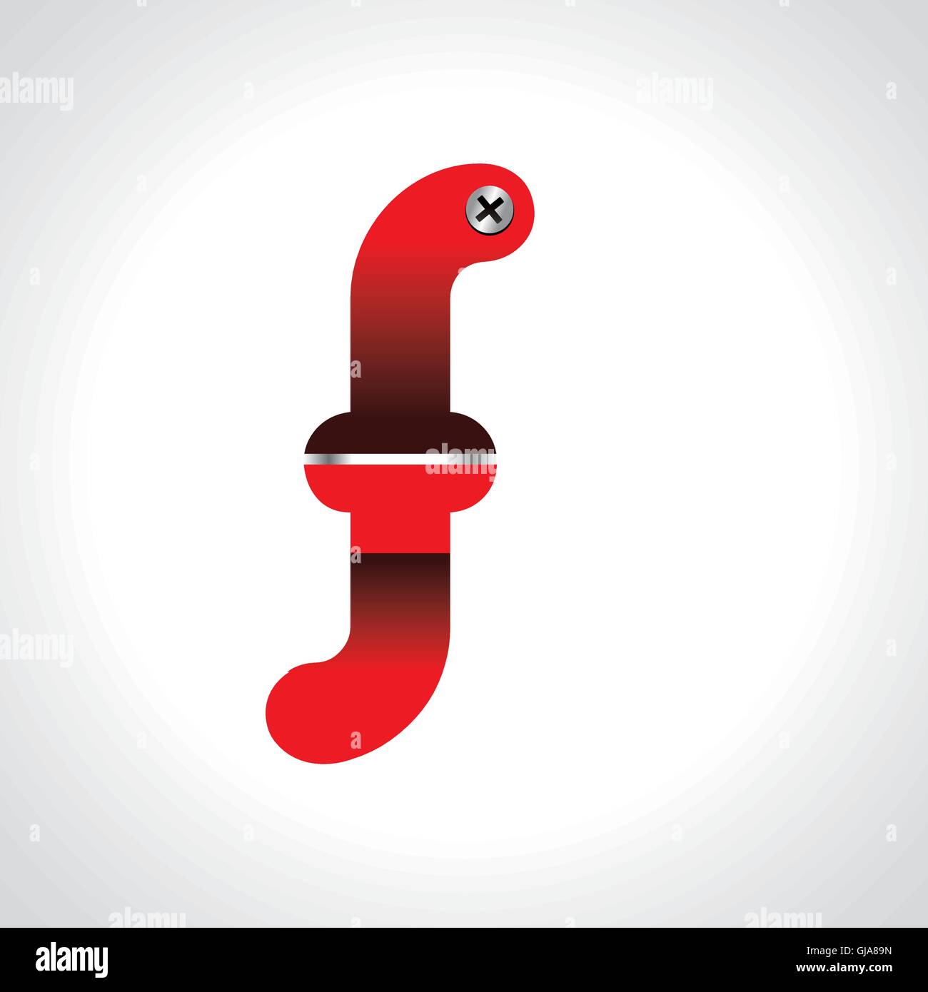 Font angle view Stock Vector Images - Alamy