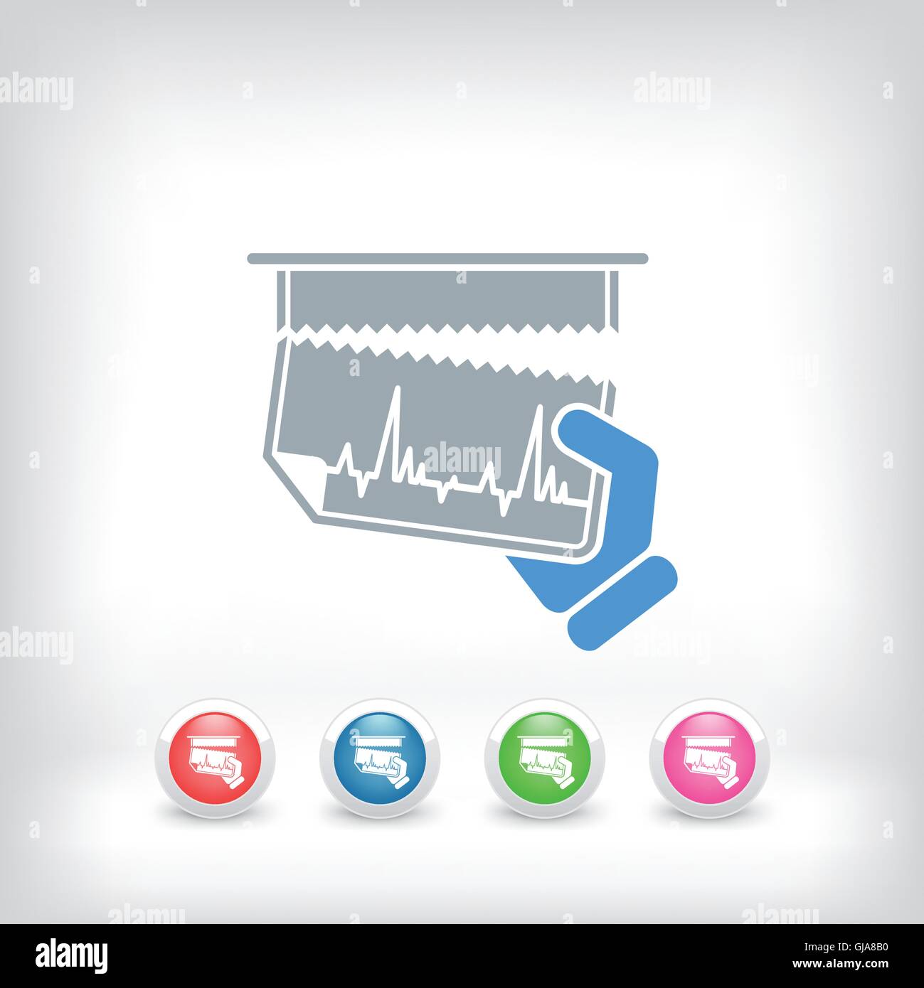 Cardiac test document Stock Vector Image & Art - Alamy