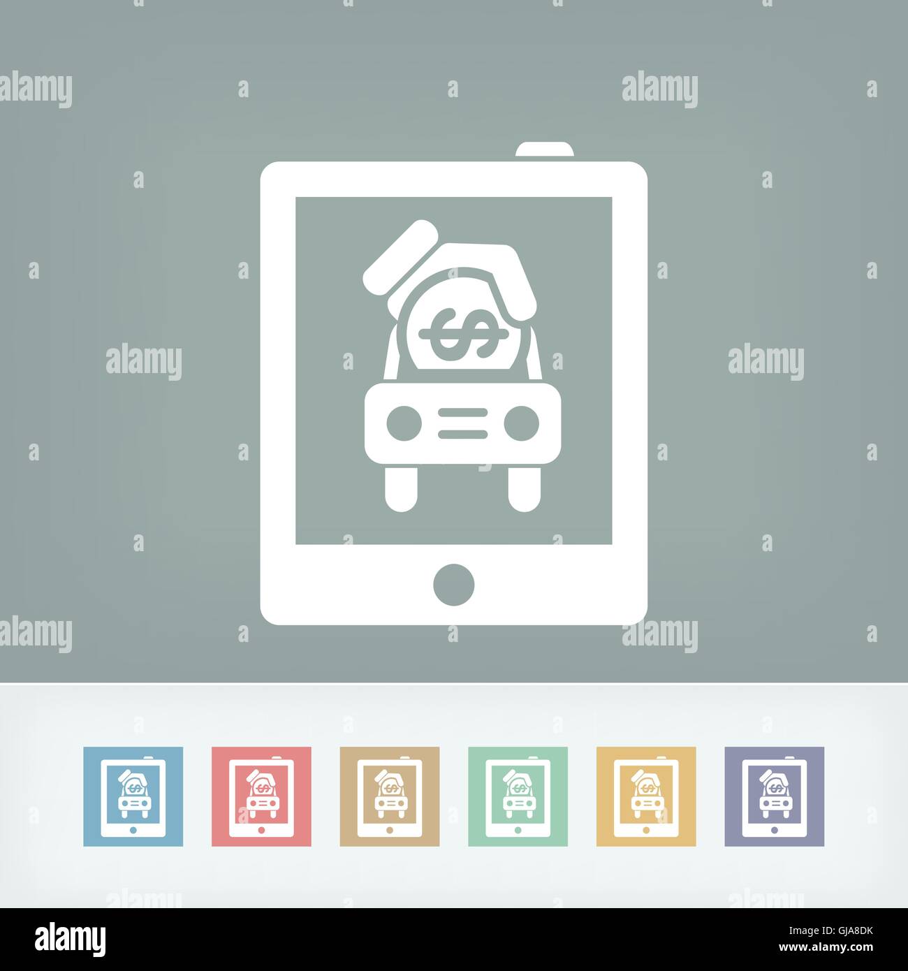 Car sales icon Stock Vector Image & Art - Alamy