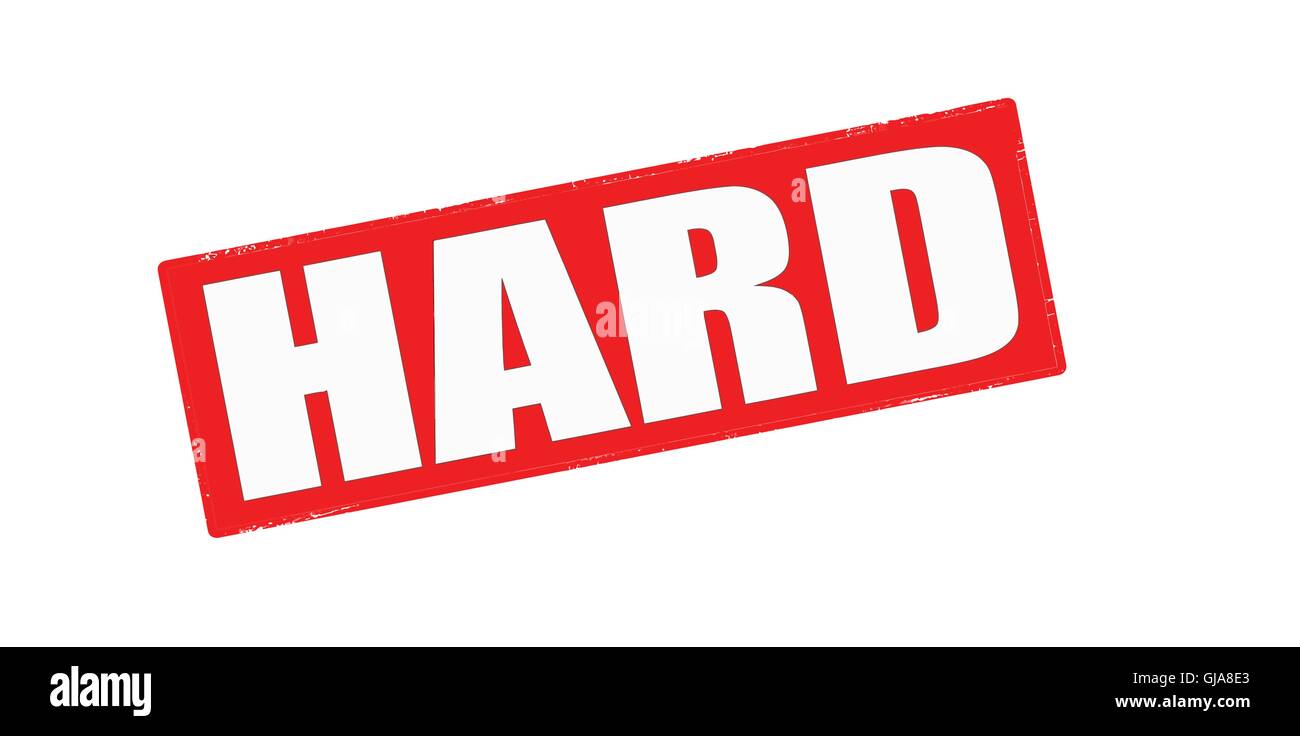 Hard difficult Stock Vector Images - Alamy