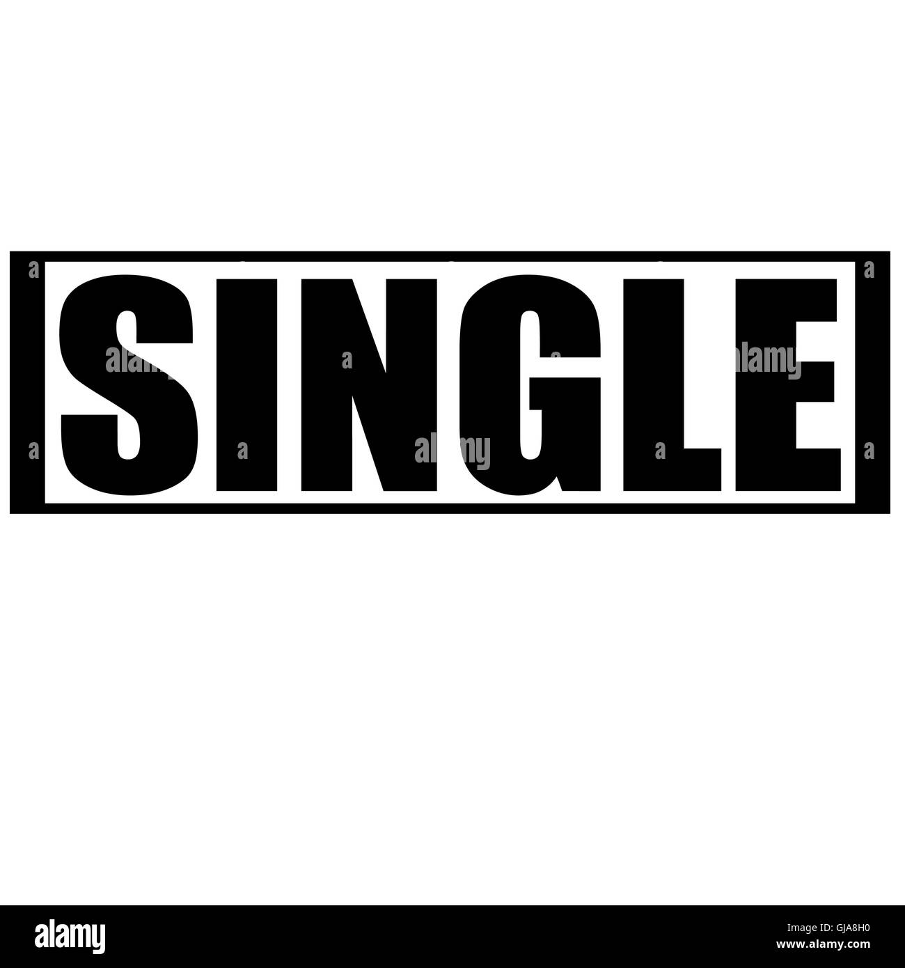 Single label Stock Vector Images - Alamy