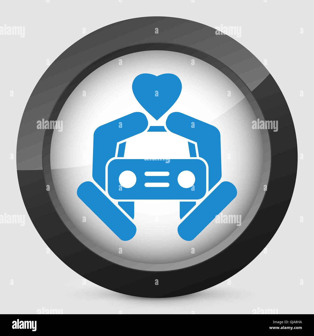 Car love icon Stock Vector Image & Art - Alamy