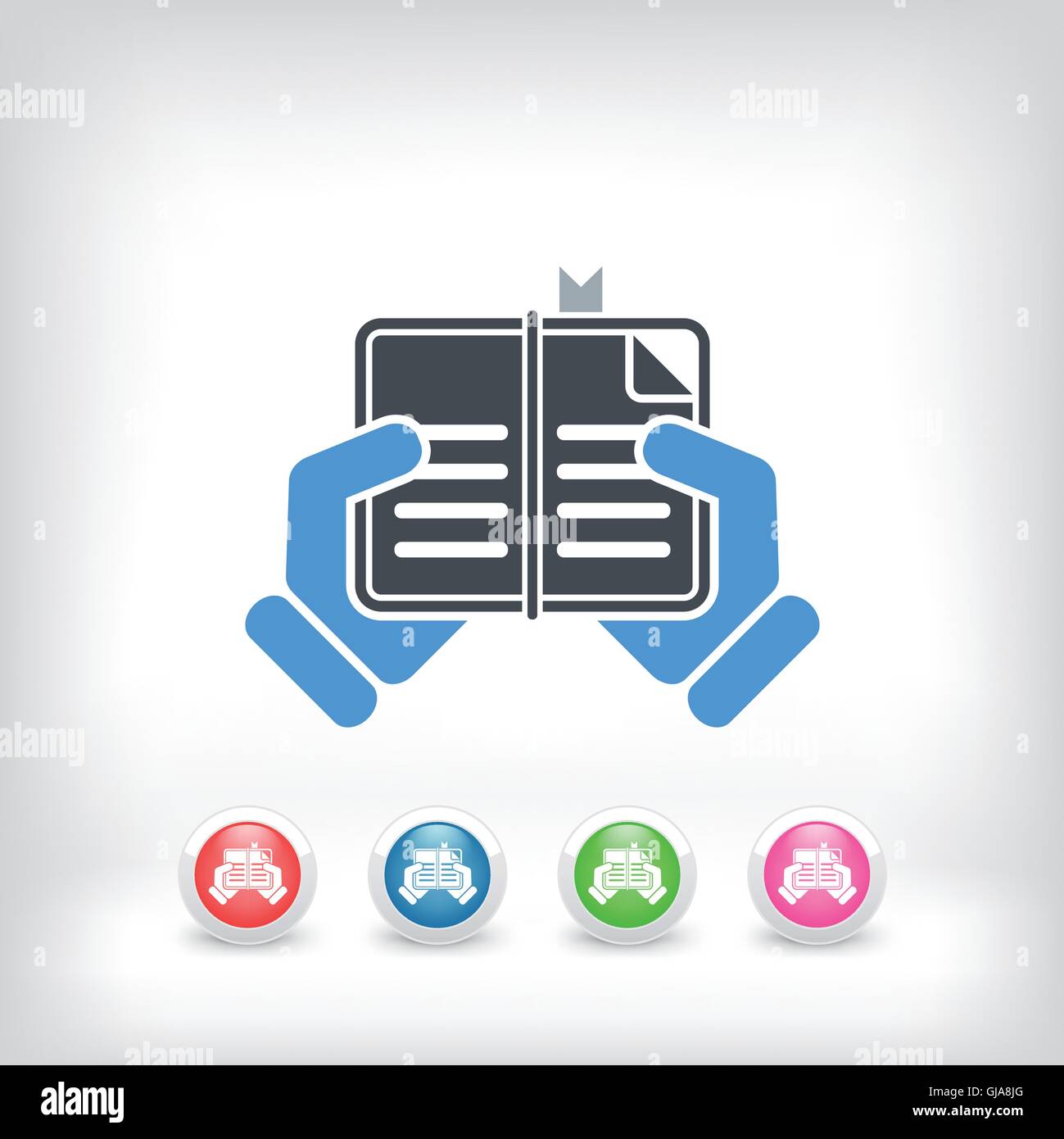 Book read icon Stock Vector Image & Art - Alamy