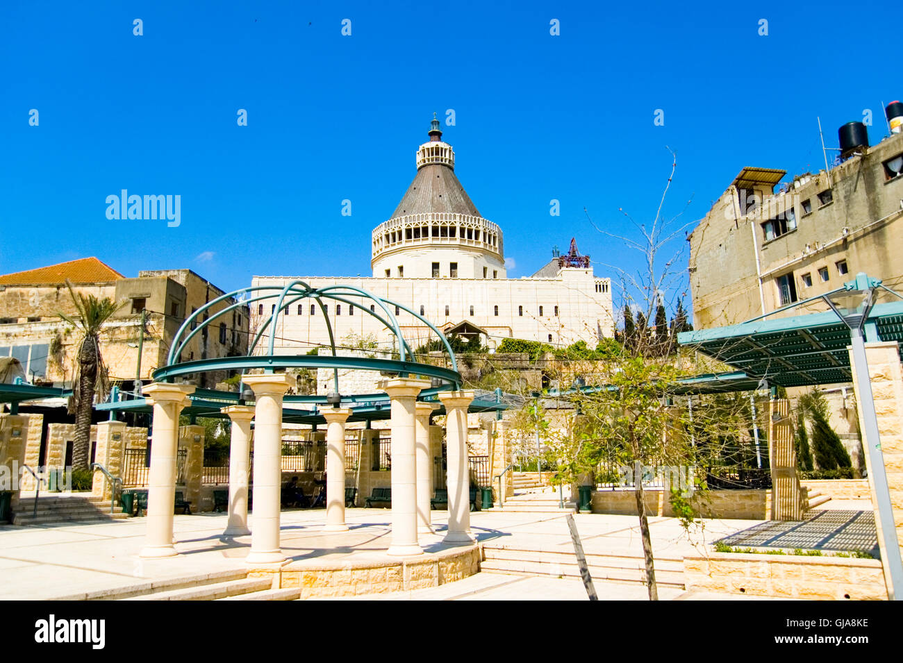 Outside basilica annunciation nazareth hi-res stock photography and ...