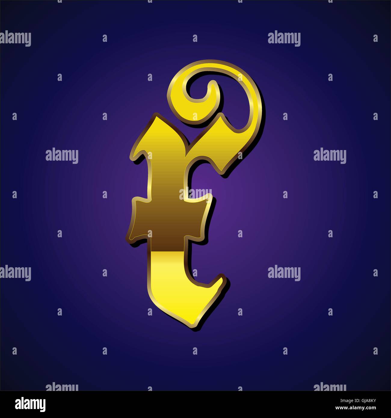 Neon blue font english Stock Vector Images - Alamy