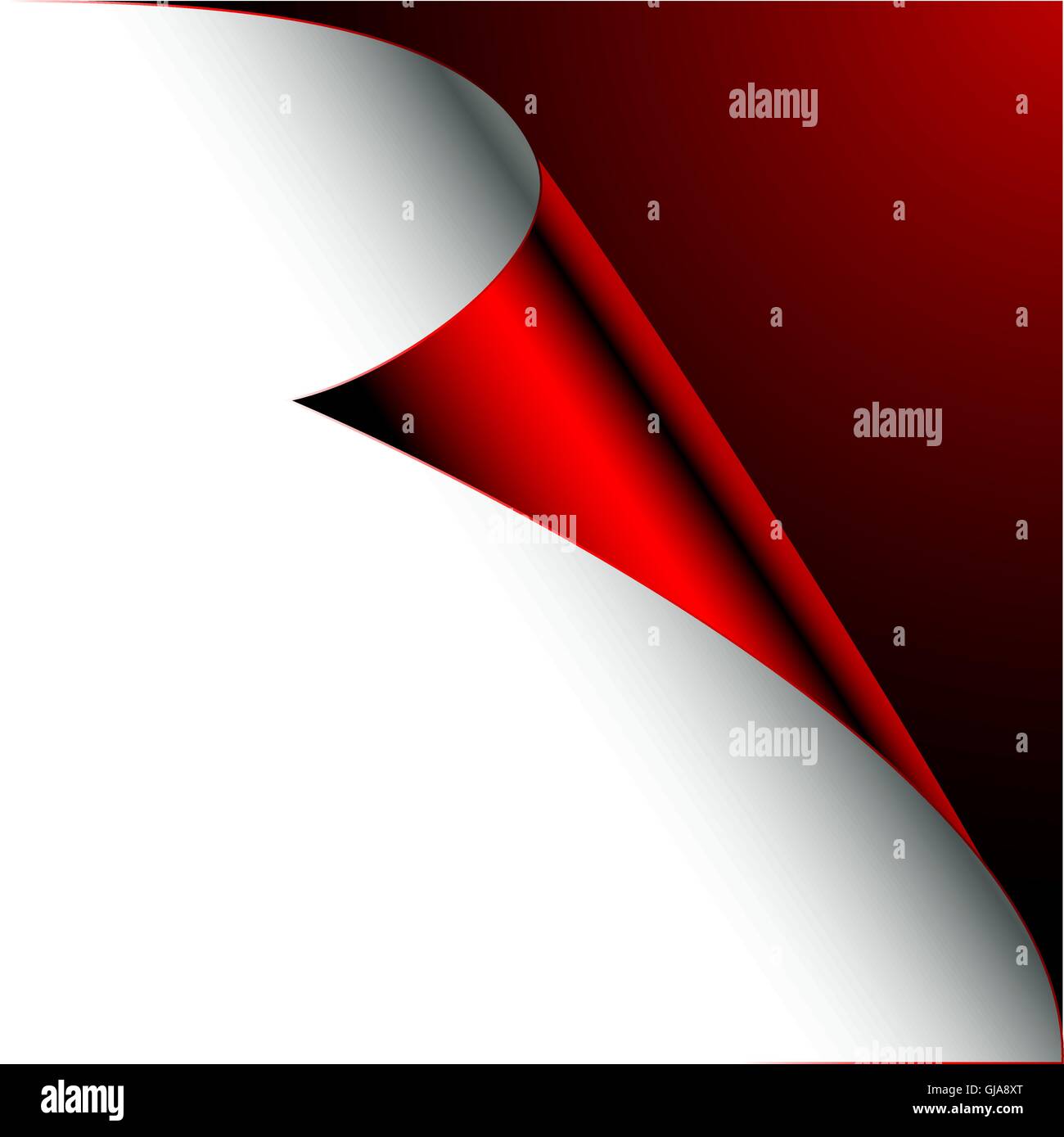 corner of paper Stock Vector Image & Art - Alamy