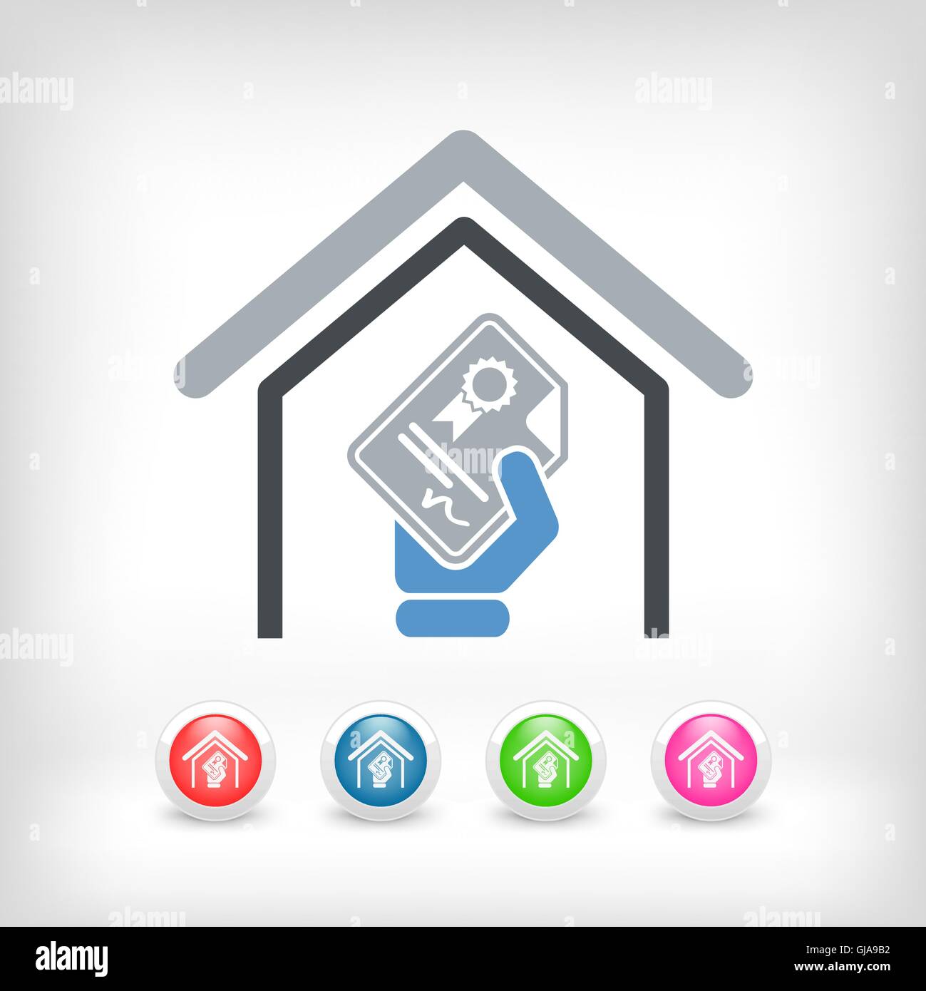 Qualification certificate house hi-res stock photography and images - Alamy